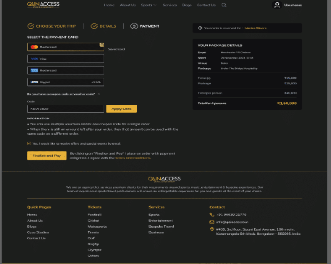 Custom Integrated Ticketing Solution for an Event Management Firm | Zerozilla Technologies